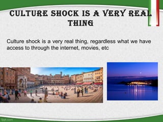 Culture shock in italy | PPT