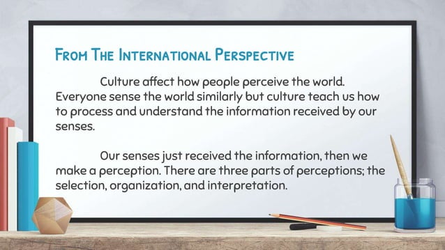 Culture's Influence on Perception | PPTX | Science