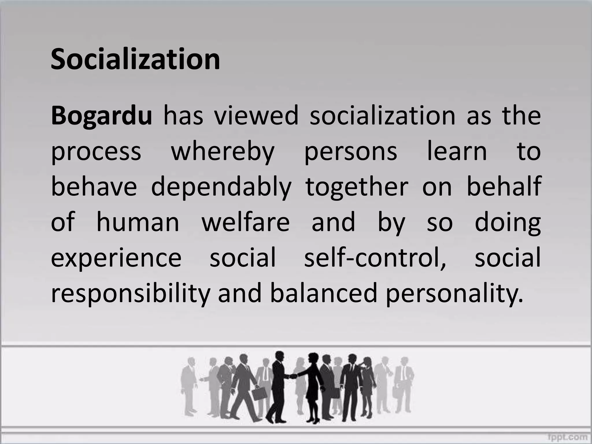 Culture, socialization and education. | PPTX