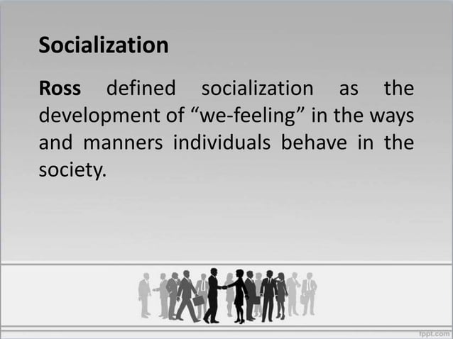 Culture, socialization and education. | PPTX