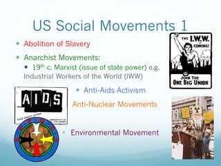 Culture & Social Movements: Univ. BCN class presentation | PPT