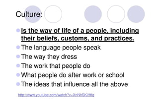 Cultures Of The World | PPT