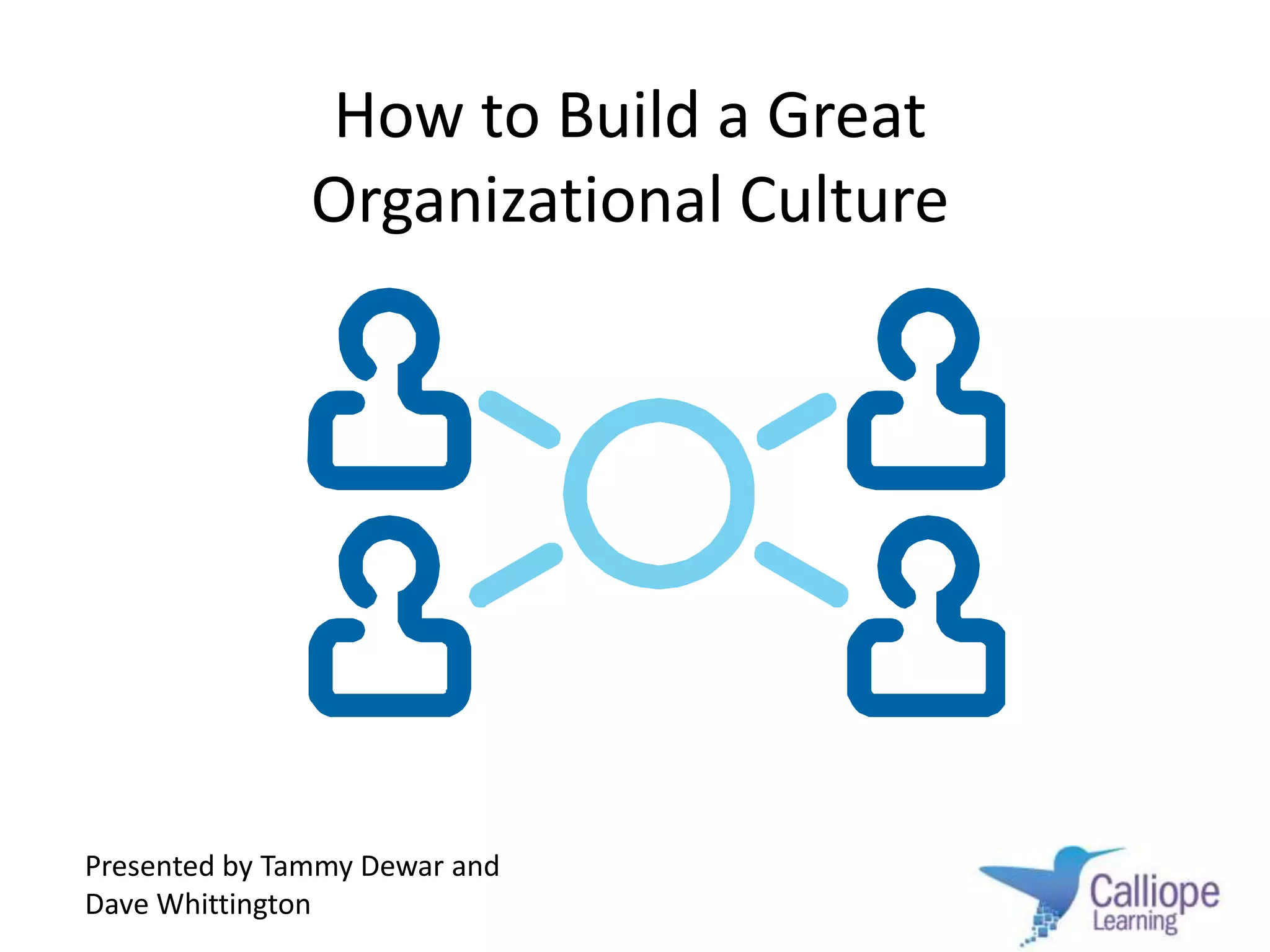 Building a Great Organizational Culture | PPTX