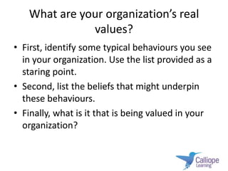 Building a Great Organizational Culture | PPTX