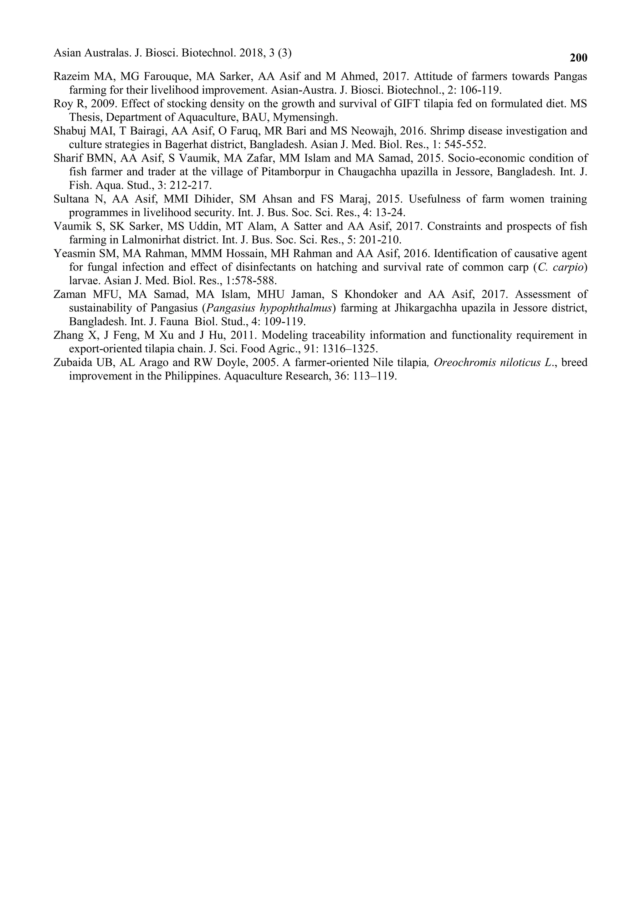 Culture strategies, diseases and their mitigations in mono-sex Nile ...