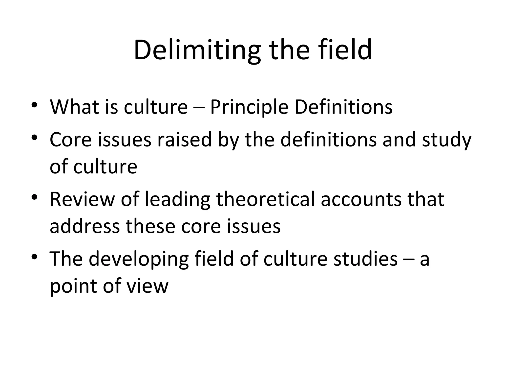 Culture studies intro | PPT