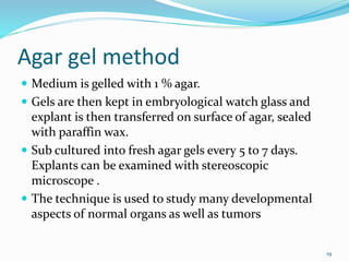 Culture techniq and type of animal cell culture | PPT
