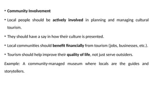 Cultural Tourism: Discovering the World Through Traditions and Heritage ...