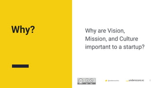 Culture, Vision and Mission | PPTX