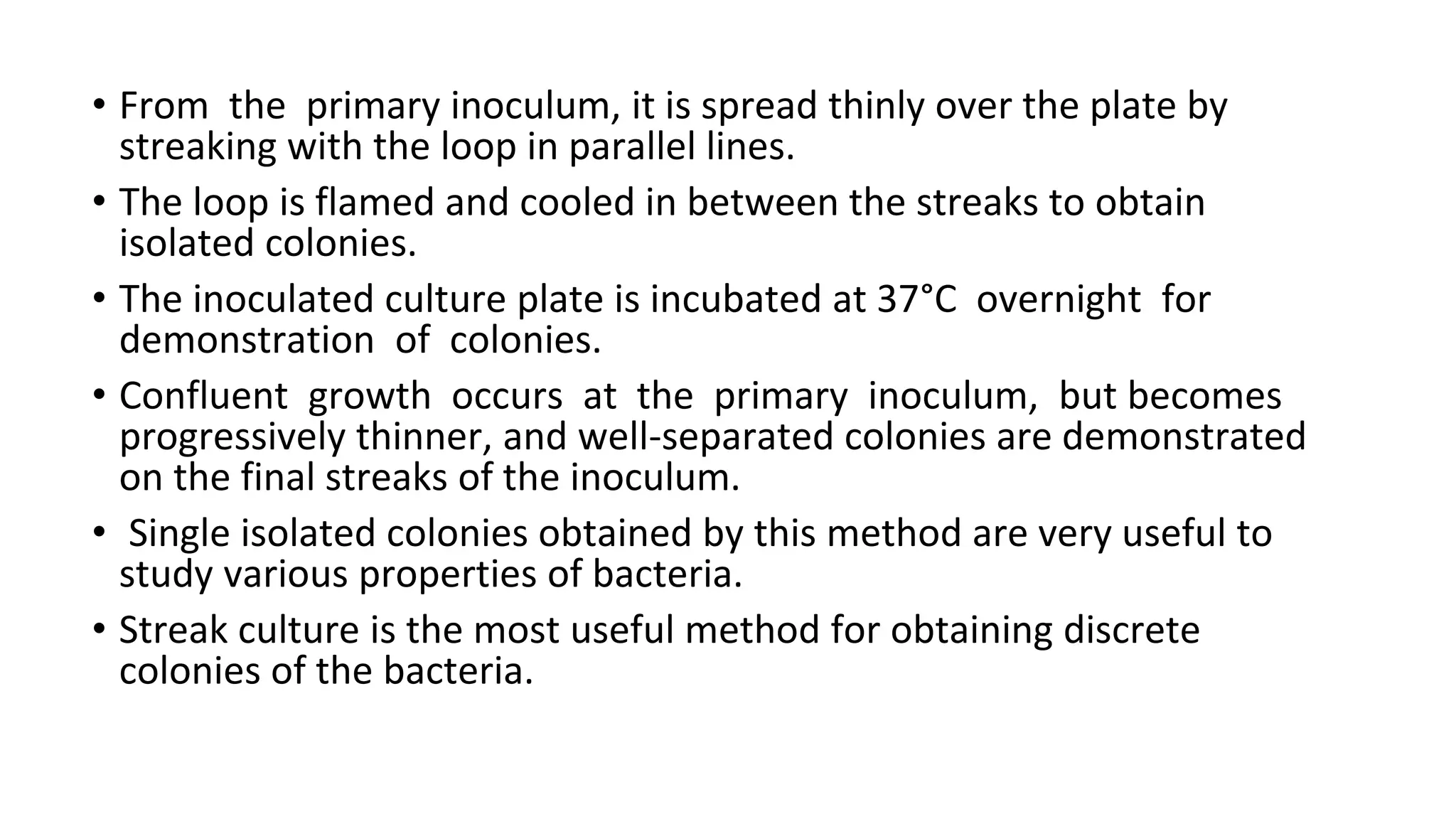 Culturing and inculation techniques used in Bacteriology.pptm.pptx