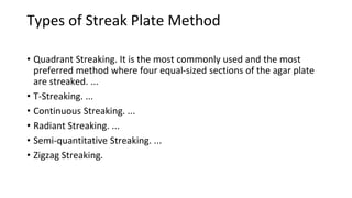 Culturing and inculation techniques used in Bacteriology.pptm.pptx
