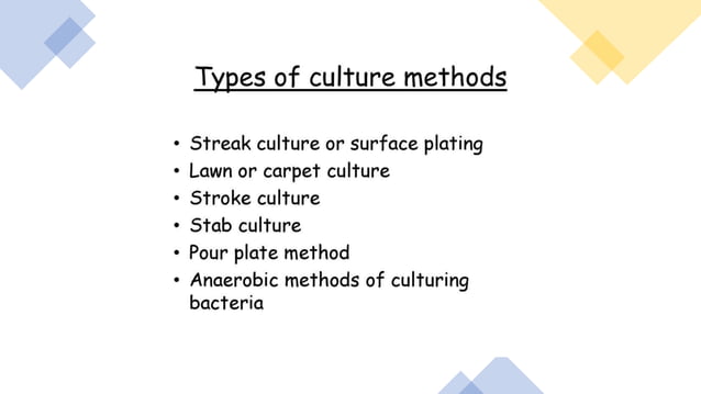 Culturing and inculation techniques used in Bacteriology.pptm.pptx ...