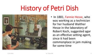 CULTURING ON PETRI DISH | PPTX