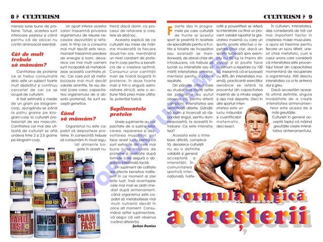 Revista Culturism nr.91 (12/1998) | PDF