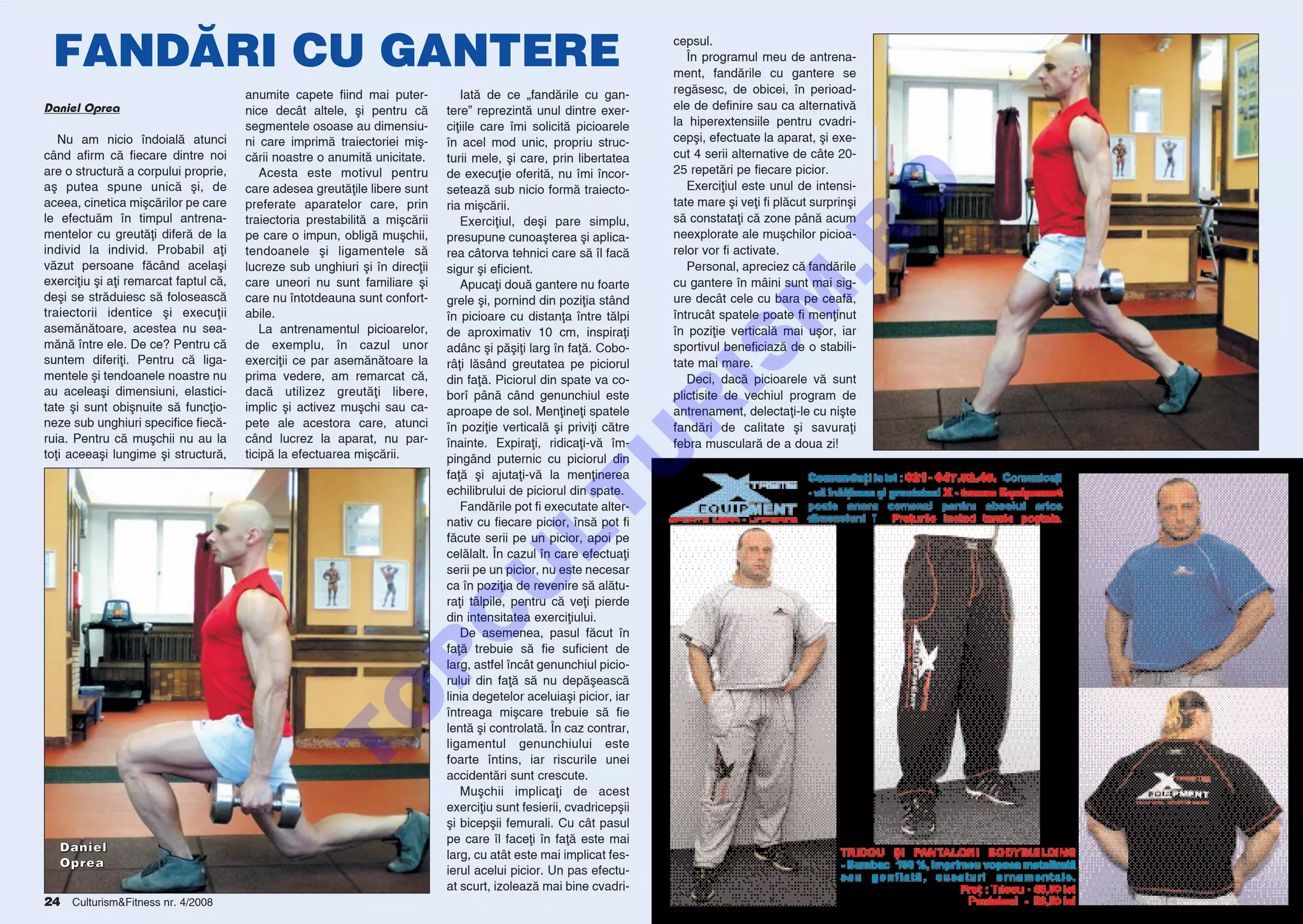 Revista Culturism & Fitness nr. 190 (4/2008) | PDF