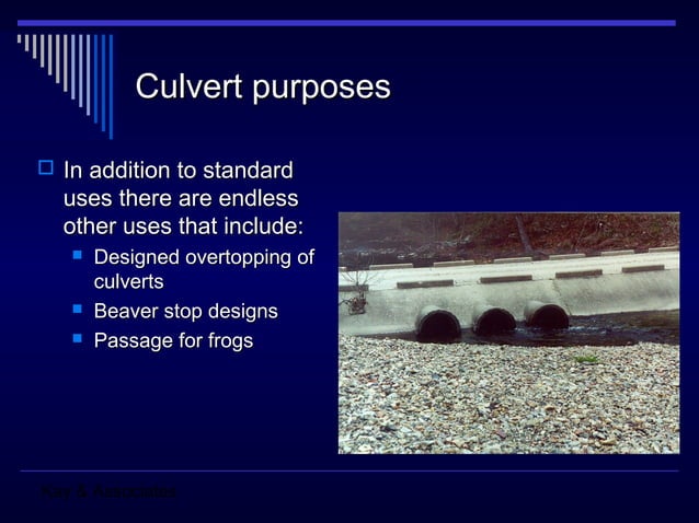 Culvert inspection and investigation | PPT