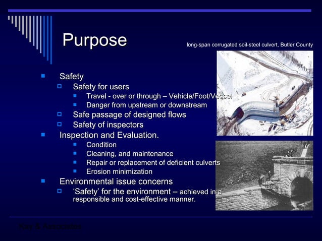 Culvert inspection and investigation | PPT