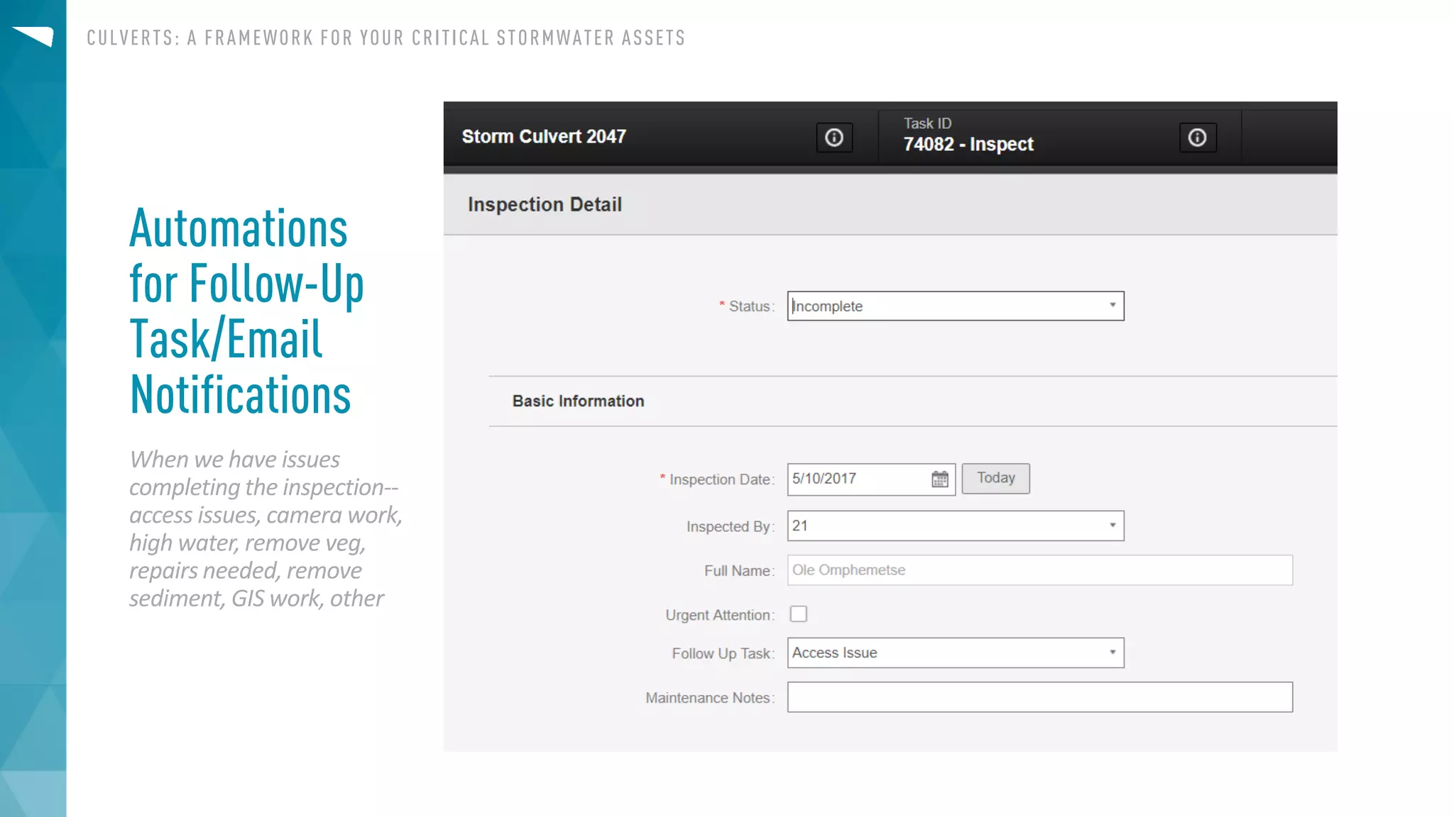 Culverts : A Framework for Your Critical Stormwater Assets | PDF