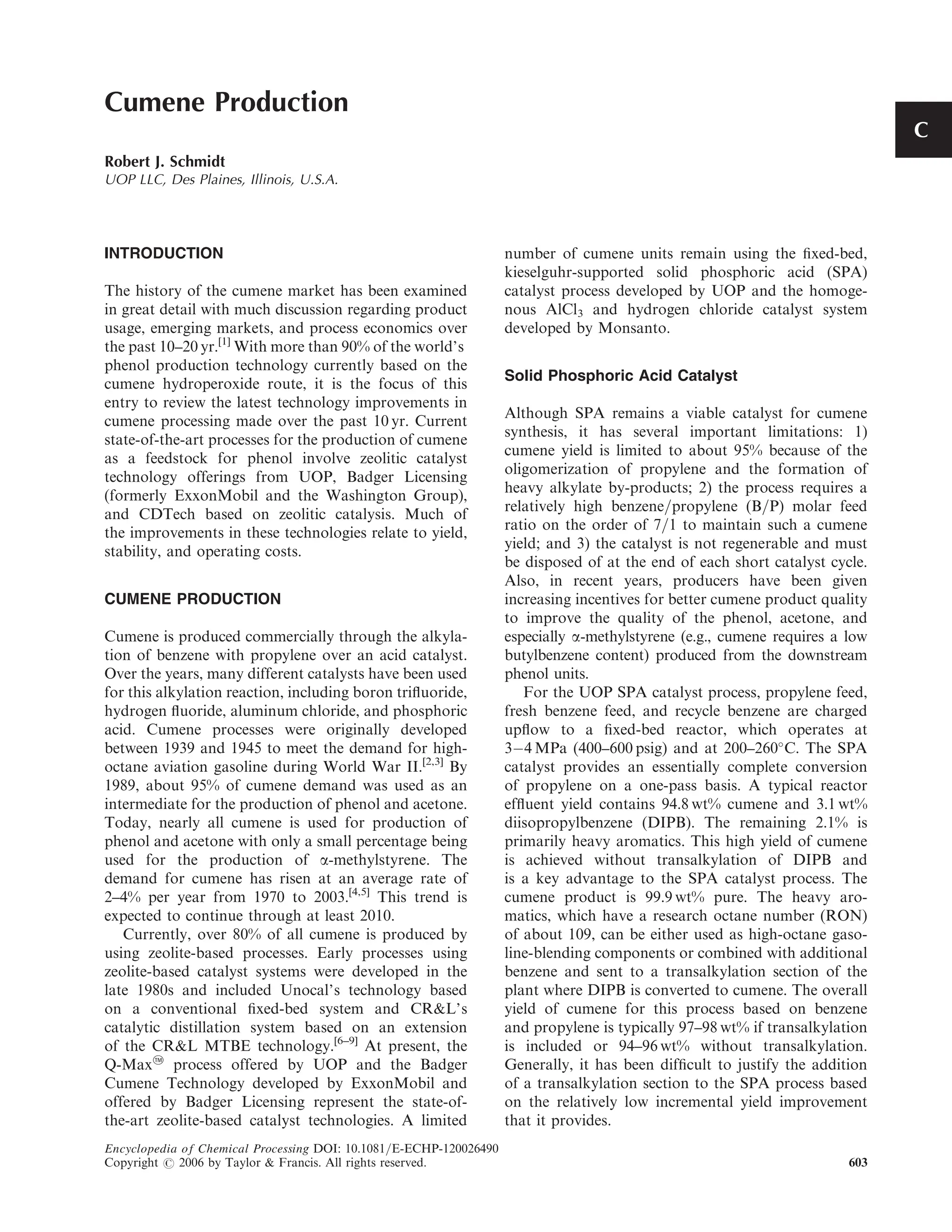 Cumene Production.pdf