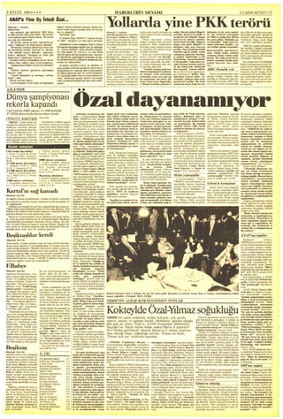 Cumhuriyet 2 eylül 1991 | PDF