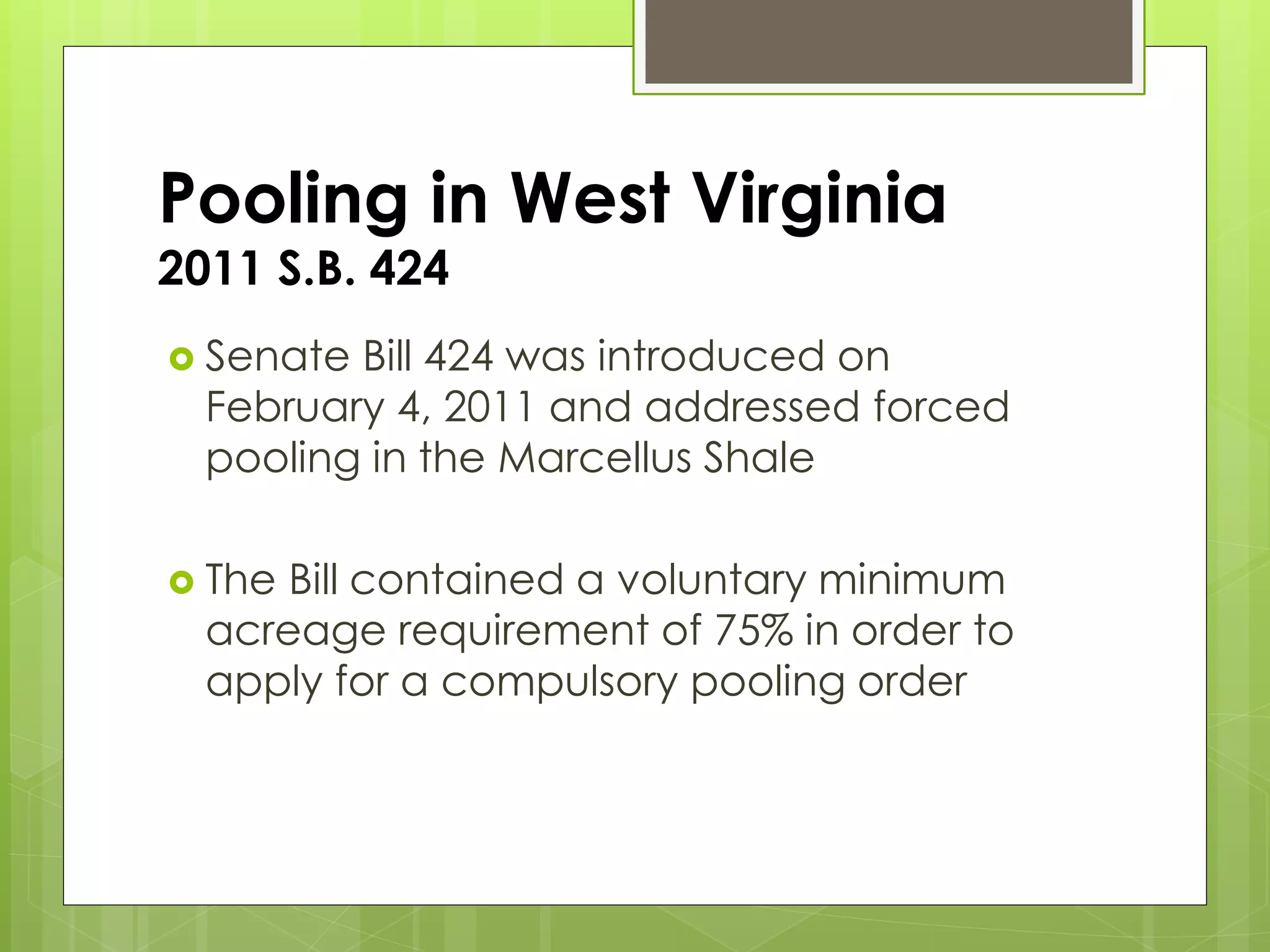 What is Pooling? An Overview of Pooling in Five Oil and Gas Producing ...