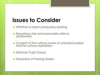What is Pooling? An Overview of Pooling in Five Oil and Gas Producing ...