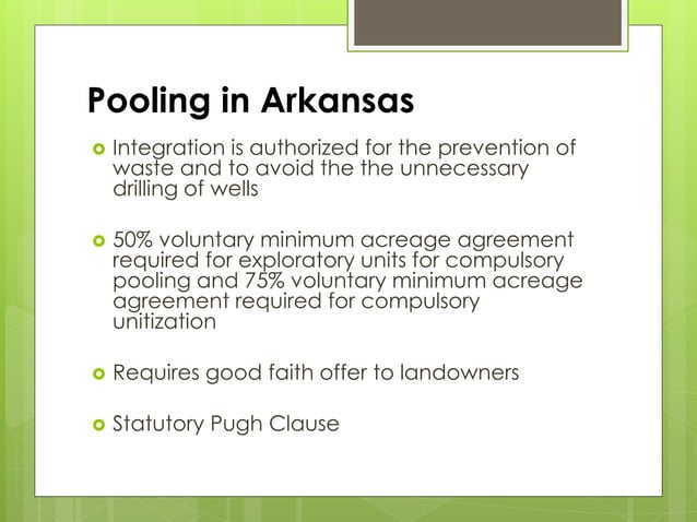 What is Pooling? An Overview of Pooling in Five Oil and Gas Producing ...