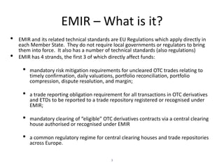 Cummings Law and Lloyd Law - Funds and EMIR compliance 17/06/14 | PPT