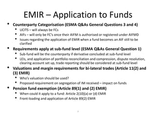 Cummings Law and Lloyd Law - Funds and EMIR compliance 17/06/14 | PPT