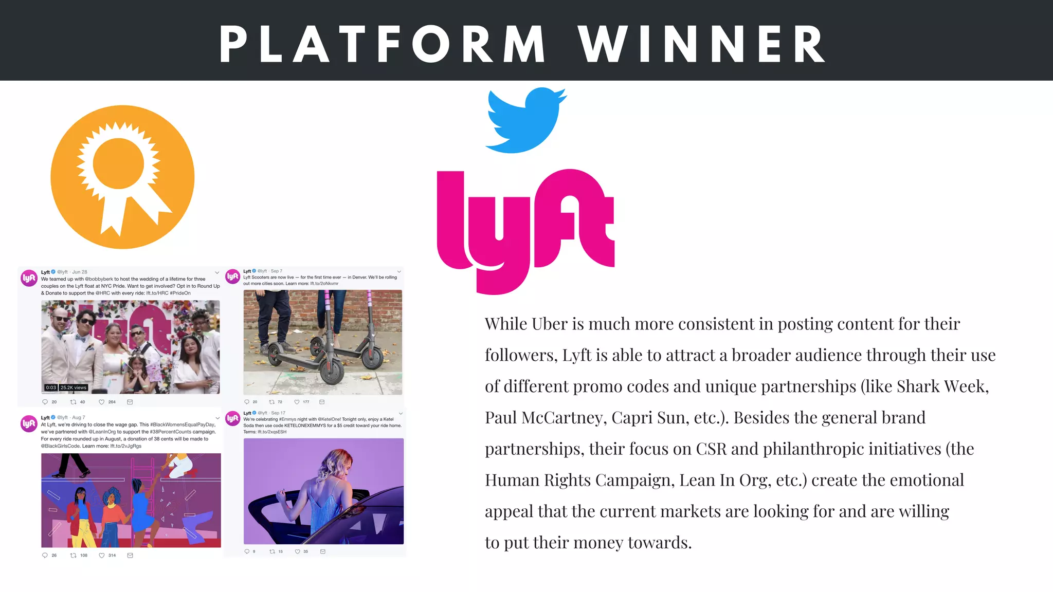 Uber vs. Lyft Brand Comparison | PDF