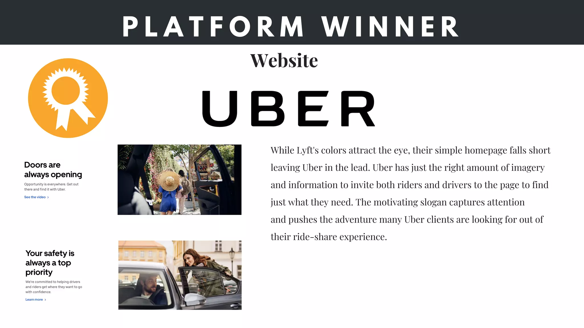 Uber vs. Lyft Brand Comparison | PDF