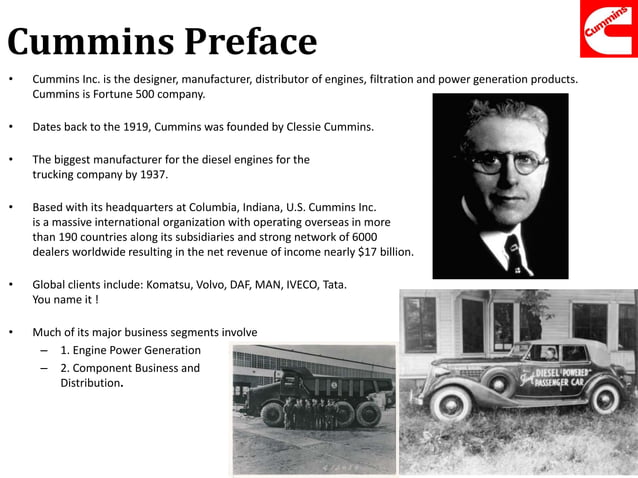 Cummins Customer Engineering Presentation | PPTX | Commercial Trucks ...