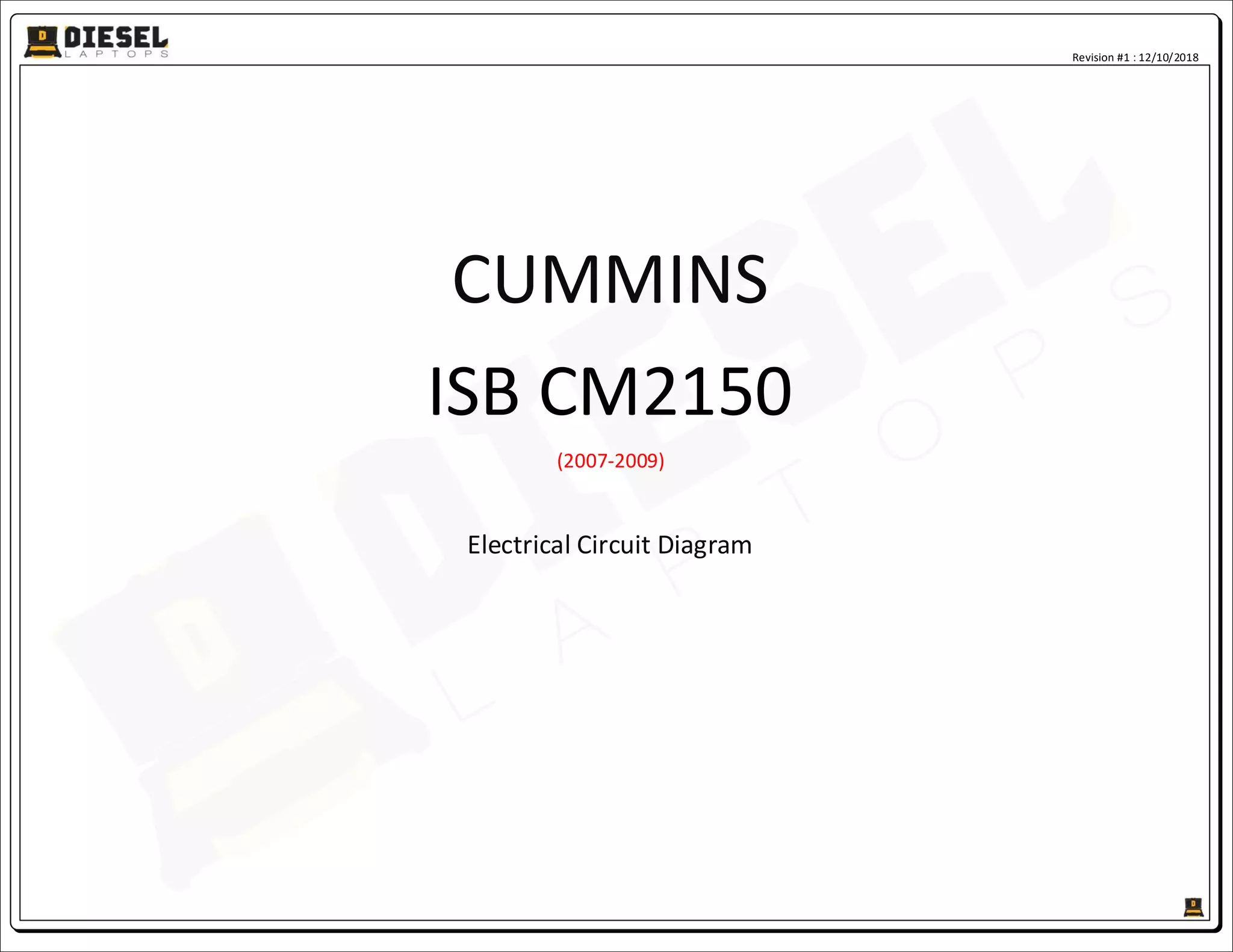 Cummins isb6.7 cm2150 (2007-09) | PDF