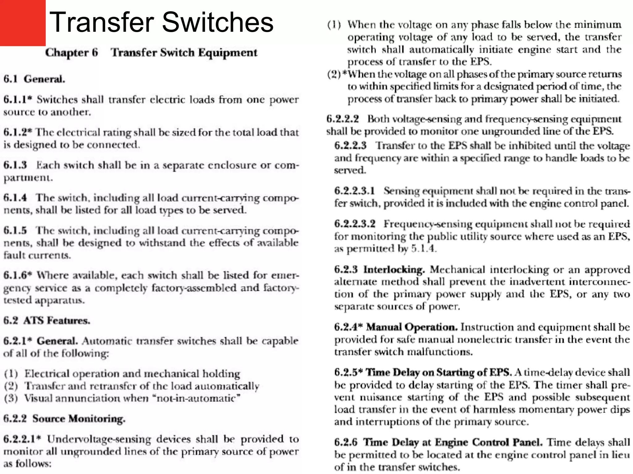ATS, Grounding Issues & Installation Considerations | PDF