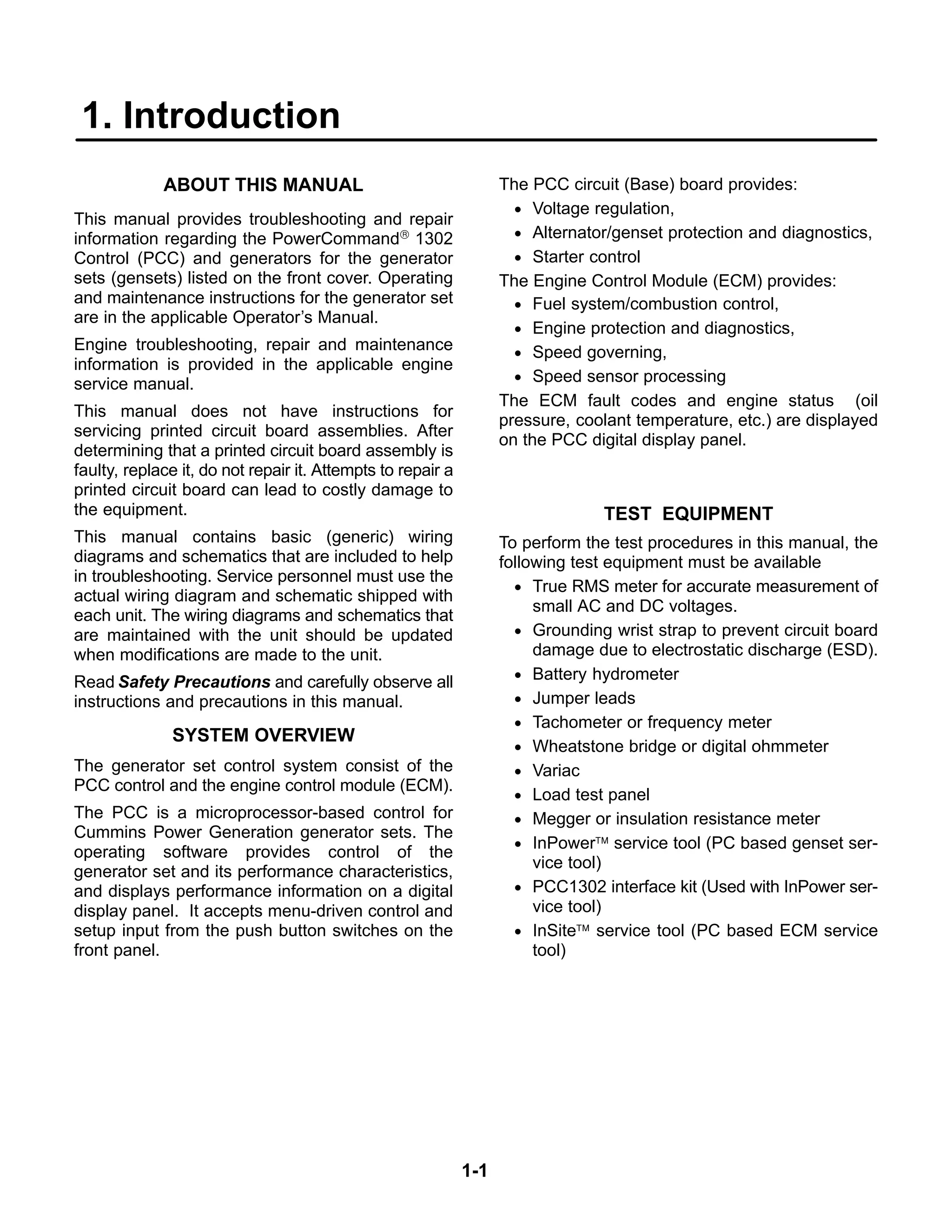 Cummins Onan C300 D5 Generator Set With Power Command 1302 Controller