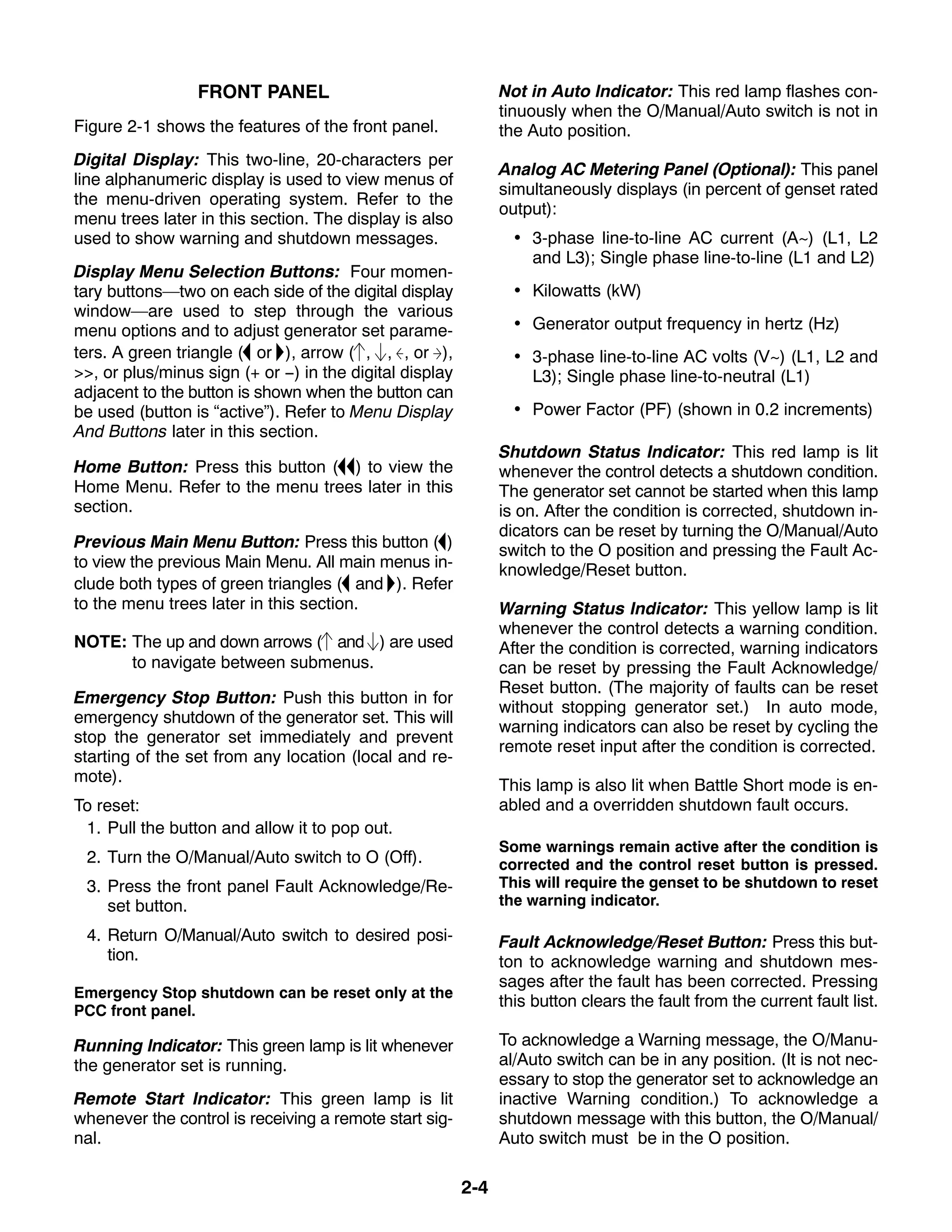 Cummins onan dfeg generator set with power command 2100 controller service repair manual | PDF