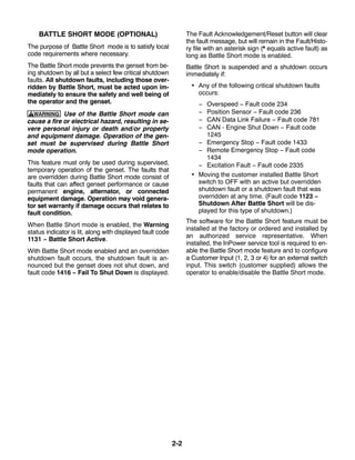 Cummins onan dfeg generator set with power command 2100 controller ...