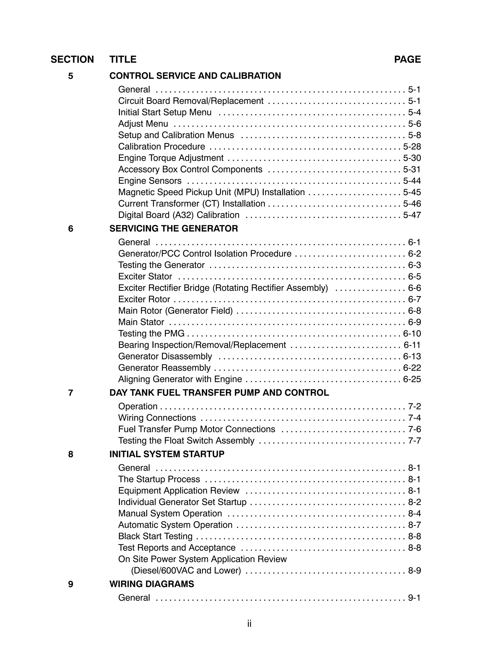 Cummins onan dfhc generator service repair manual | PDF | Free Download