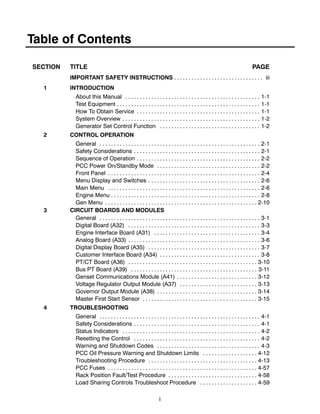 Cummins onan dfhd generator service repair manual | PDF