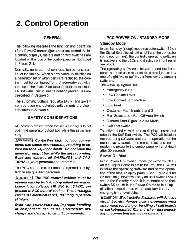Cummins onan dgbb generator set with power command 3100 controller ...