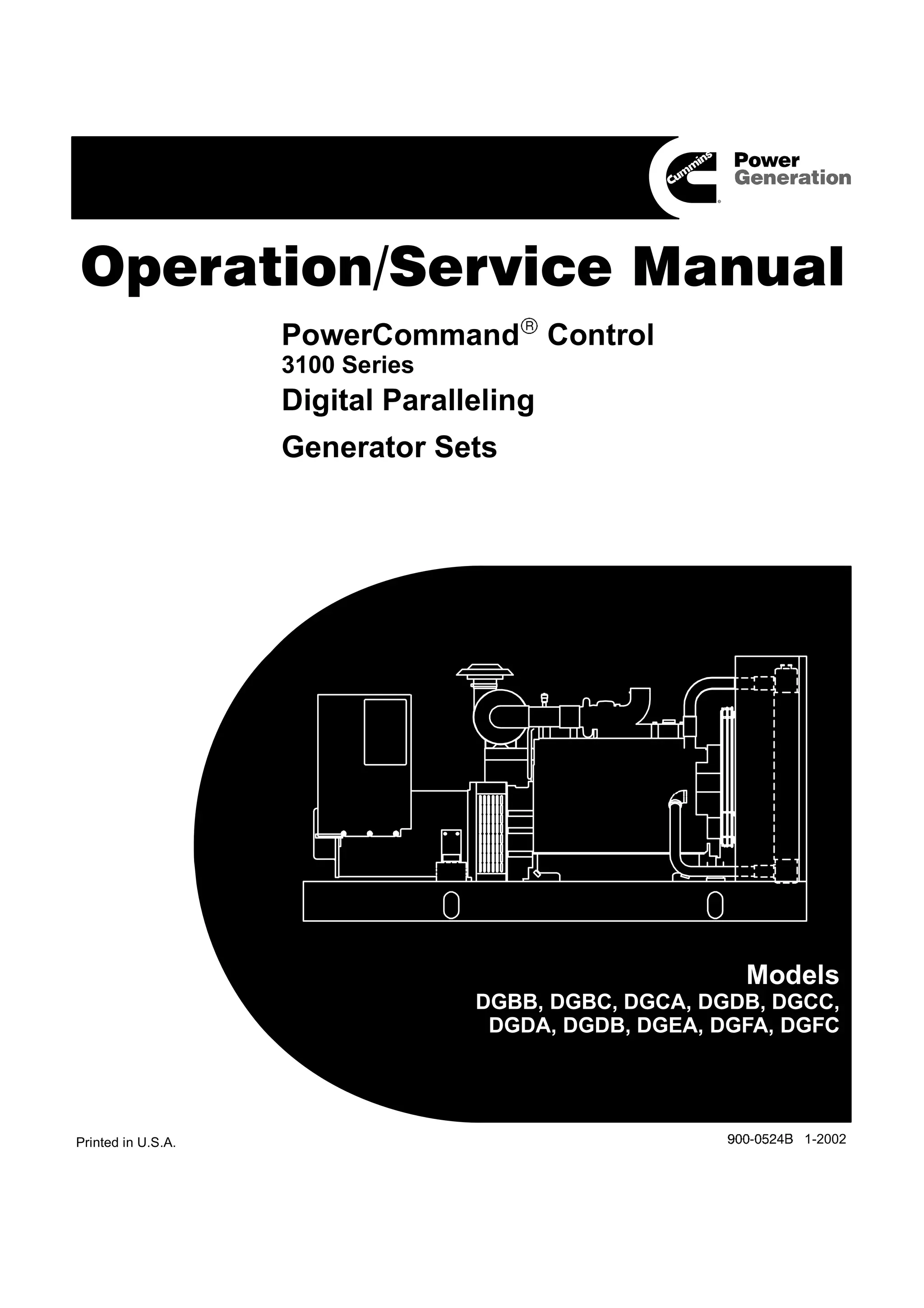 Cummins Onan DGCA Generator Service Repair Manual.pdf