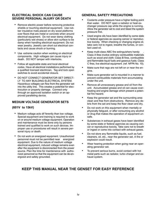 Cummins Onan Dgcc Generator Set With Power Command 3100 Controller