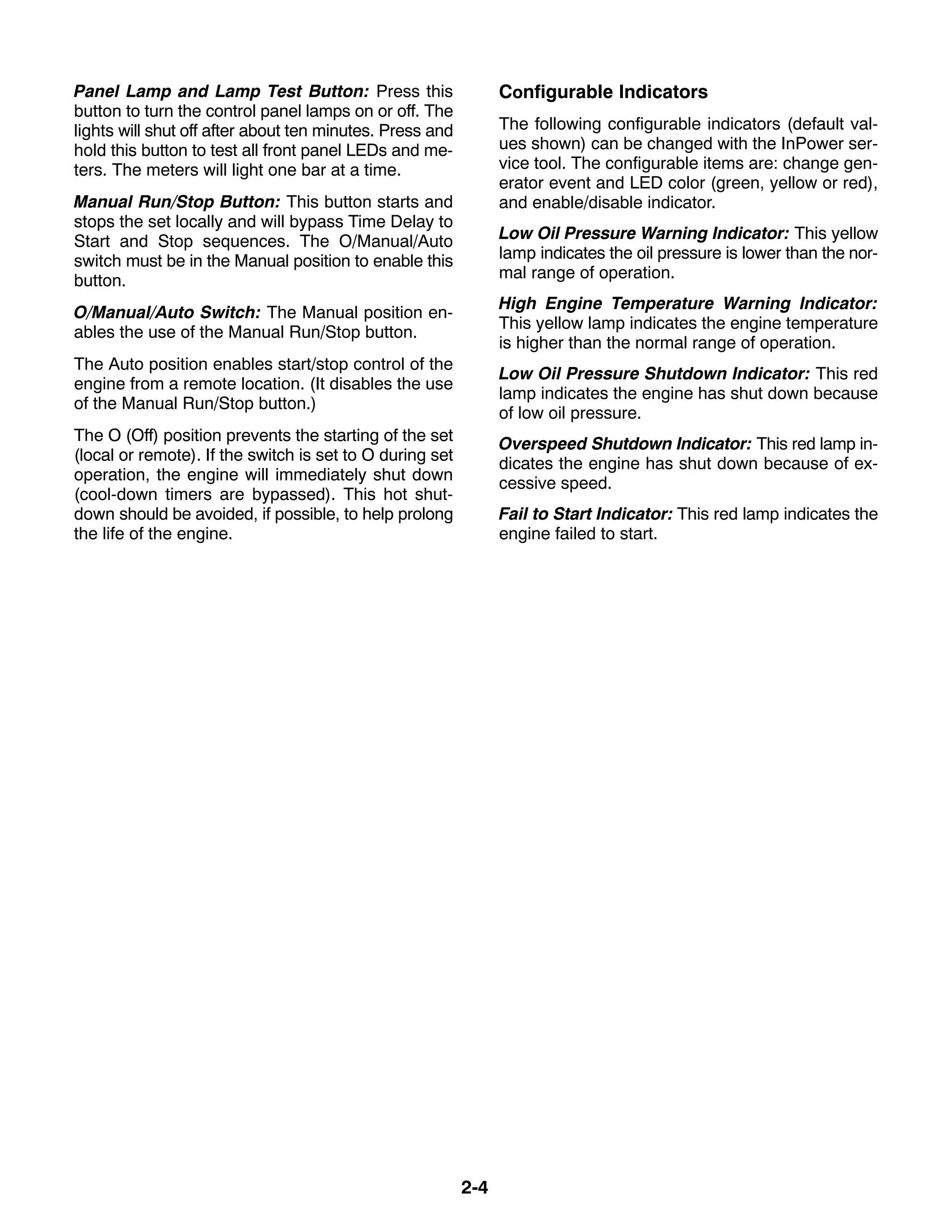 Cummins onan dgdb generator set with power command 2100 controller ...