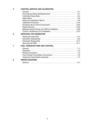Cummins onan dgdb generator set with power command 3100 controller ...