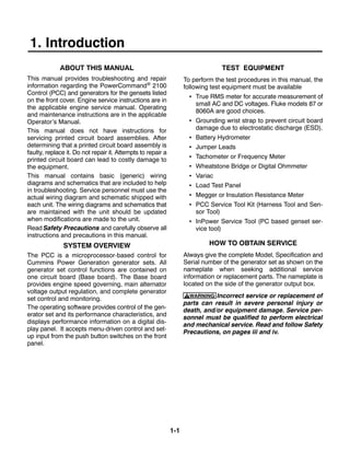 Cummins onan dgfc generator set with power command 2100 controller ...