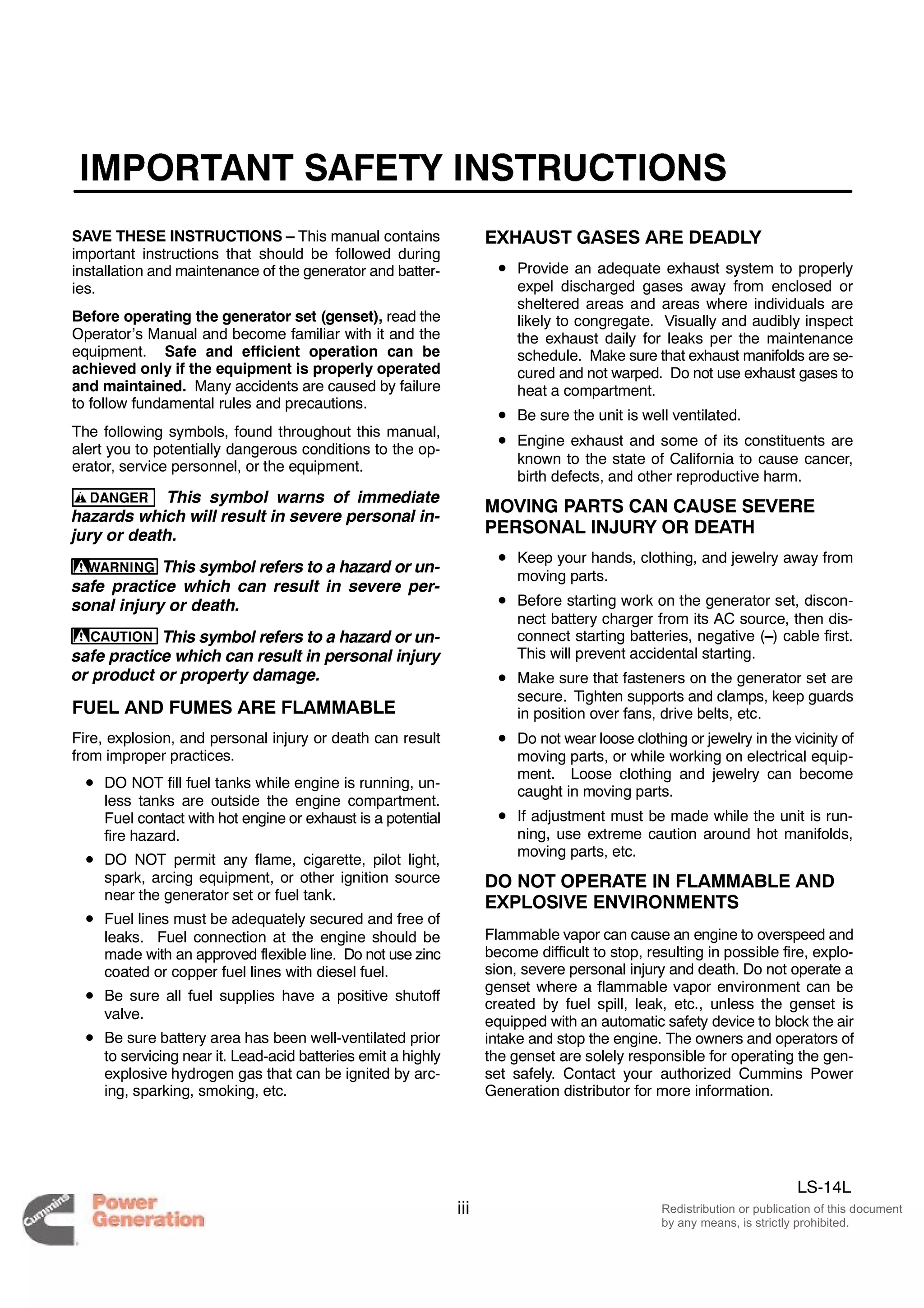 Cummins onan dggd detector control generator set service repair manual ...