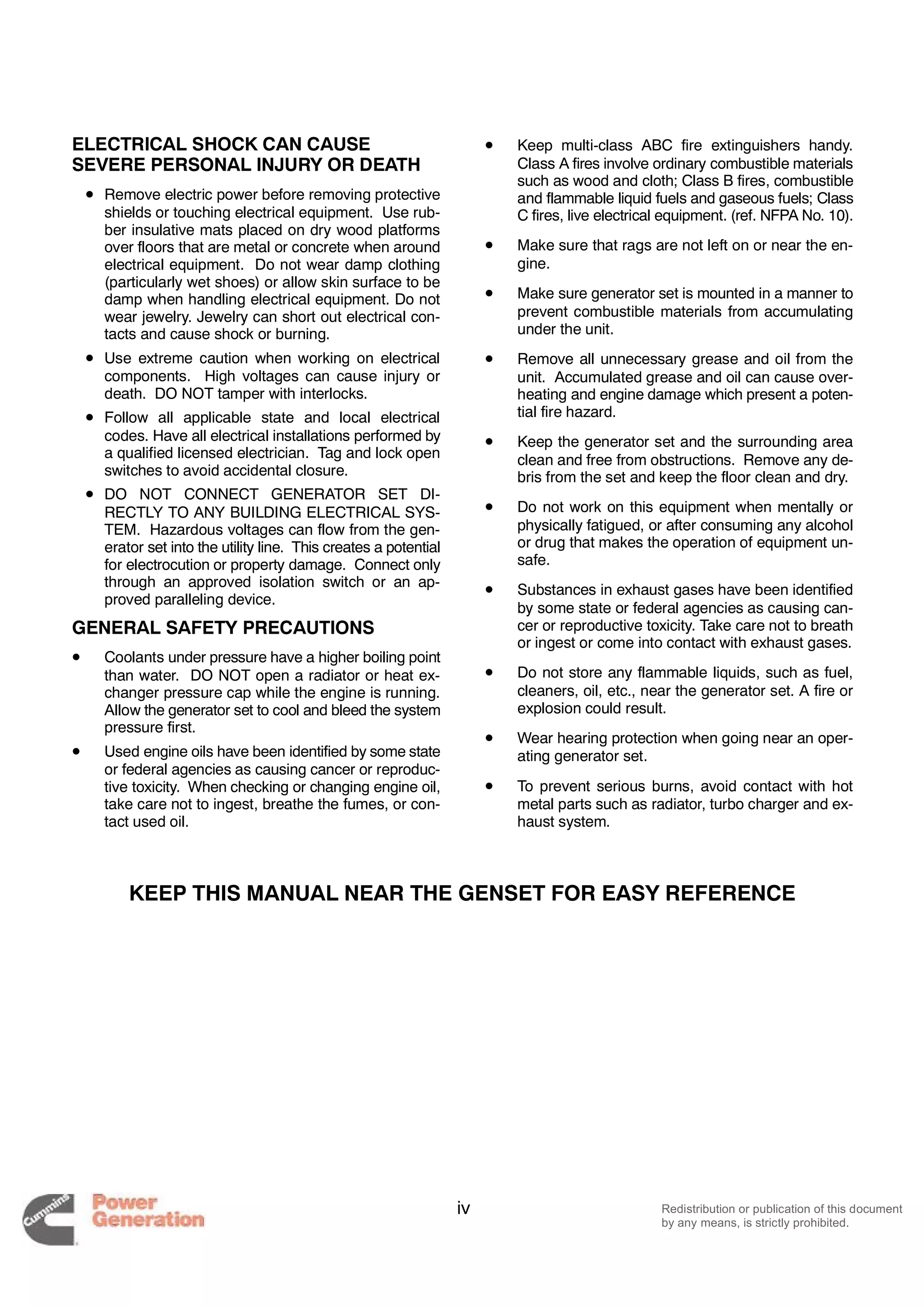 Cummins Onan Dggd Detector Control Generator Set Service Repair Manual