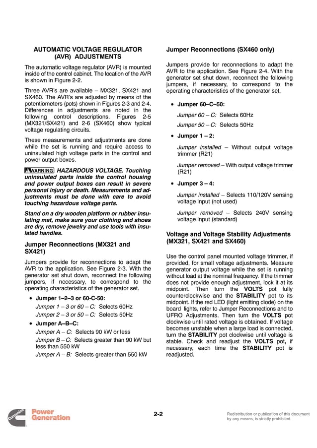 Cummins Onan Dghd Detector Control Generator Set Service Repair Manual
