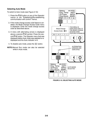 Cummins onan dghd generator set with power command 1301 controller ...