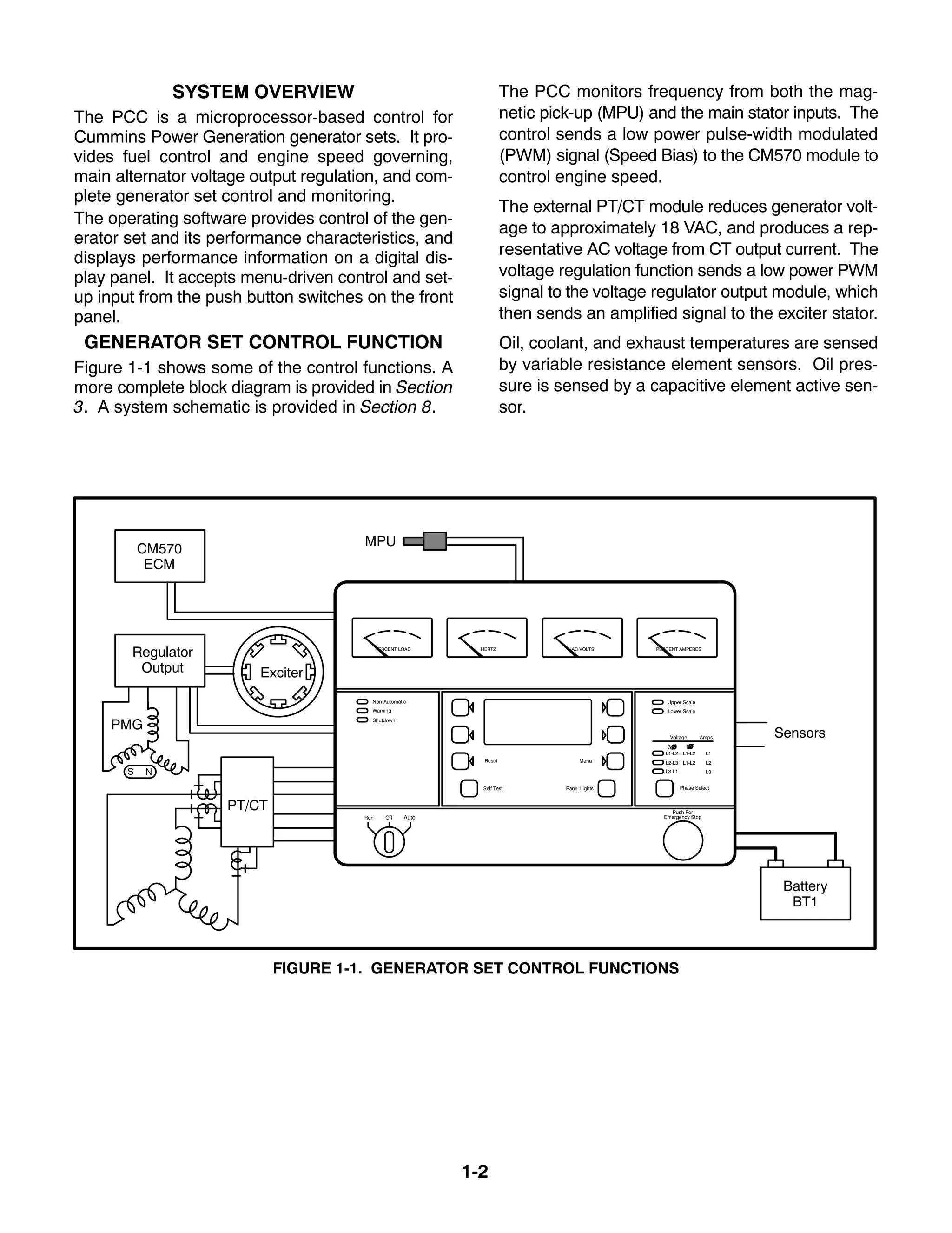 Cummins onan dqad generator set with power command 3100 controller ...